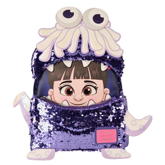 Loungefly | Bags | Boo Costume Sequin Monsters Inc Backpack Loungefly ...
